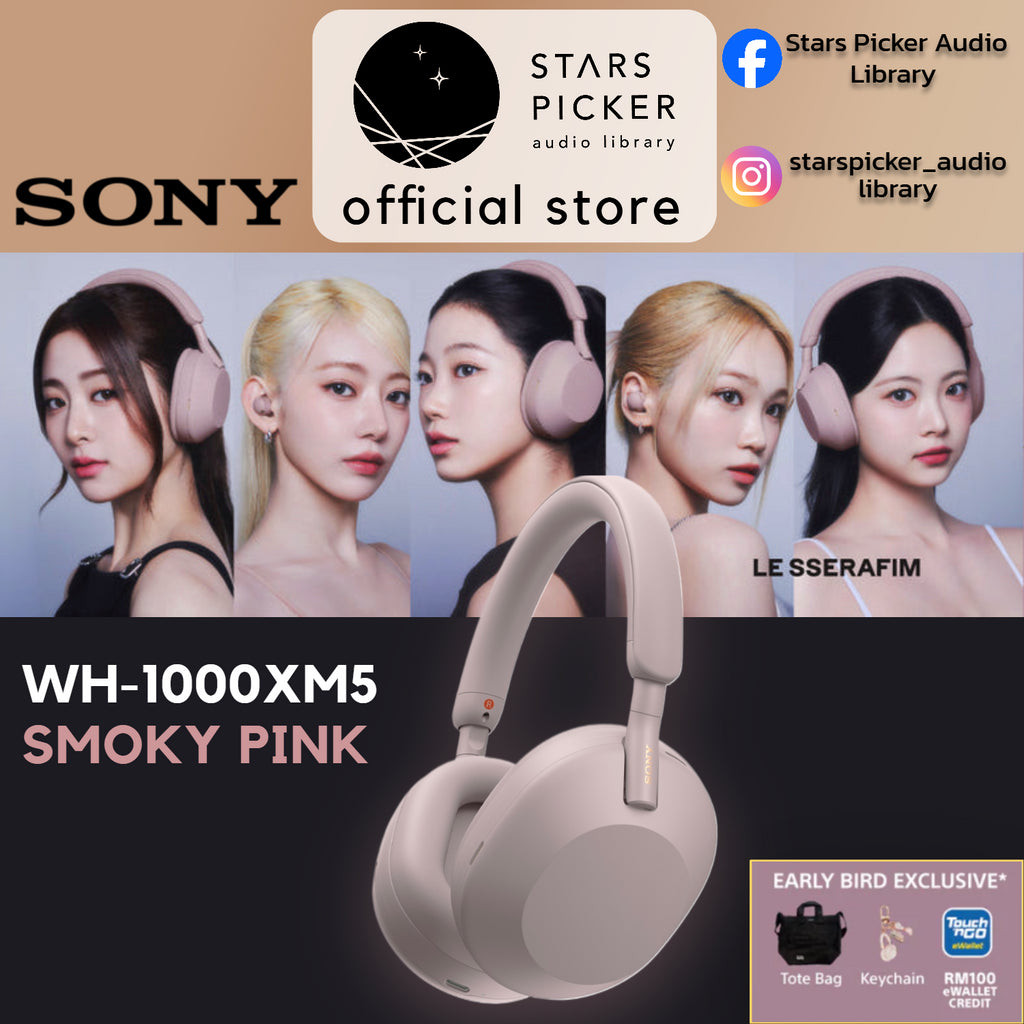 Sony WH-1000XM5 LDAC Wireless Noise Cancelling Bluetooth Headphone (WH1000XM5/XM5) | Shopee Malaysia