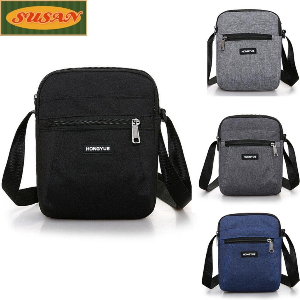SUSANS Men's Messenger Bag Casual Crossbody Small Sling Pack for Work ...