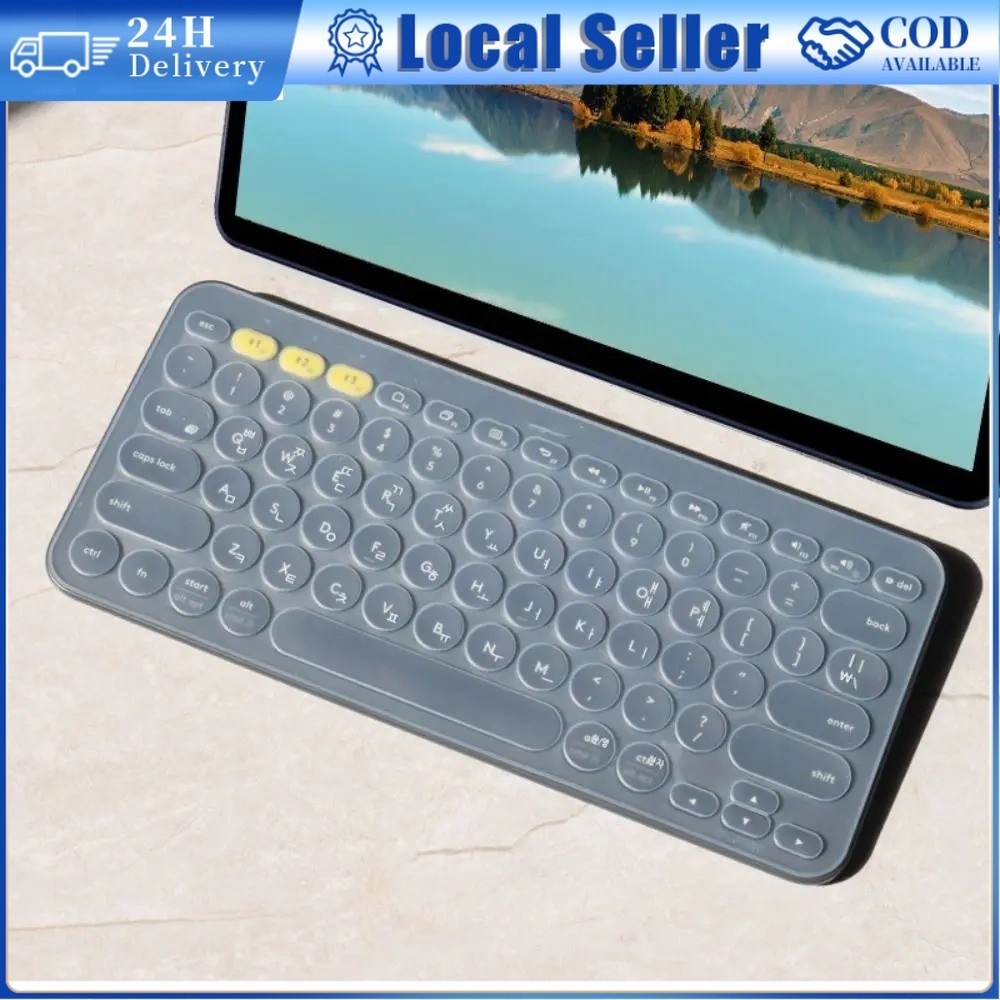Keyboard Transparent protective film Original Mute Silicone Keyboard ...