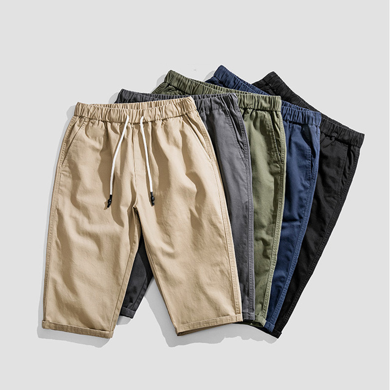 Breathable 3 Quarter Pants Handsome Three Quarter Pants Unisex 3/4 ...