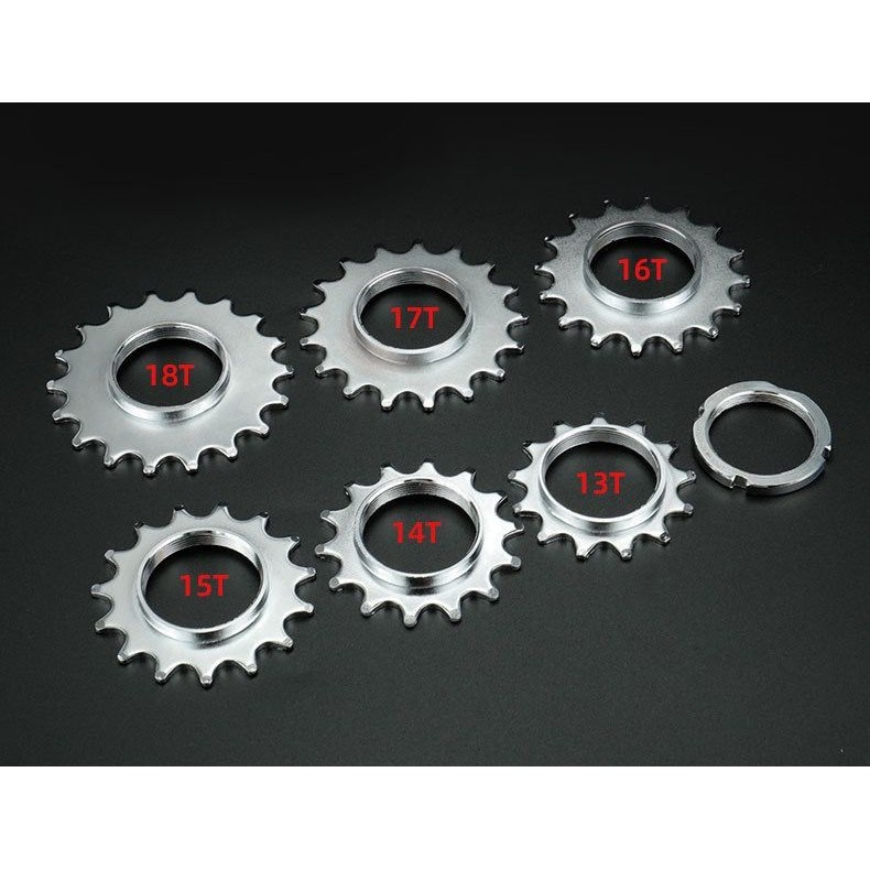 12T 13T 14T 15T 16T 17T 18T Cog Sprocket Hardened Steel Fixed Gear ...