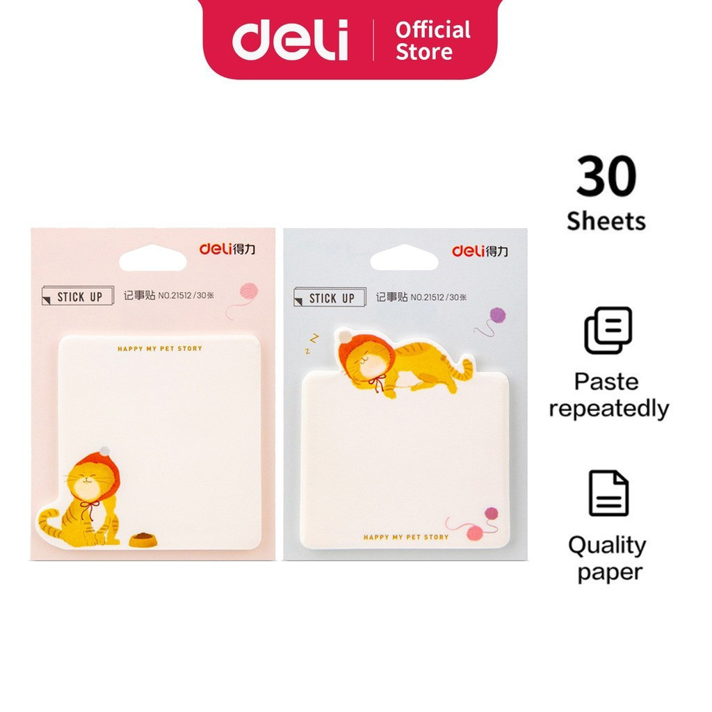 Colorful Sticky Note Sticky Note Memo Stick on Notes Nota Tanda Office ...