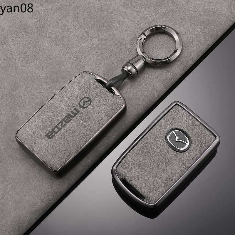 TPU Leather Type Car Smart Key Case Cover For Mazda Alexa CX-5 CX-7 CX ...