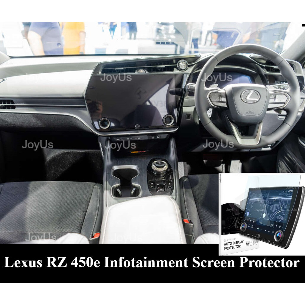 Lexus RZ 450e (2024-2026) Infotainment Screen Tempered Glass Navigation ...