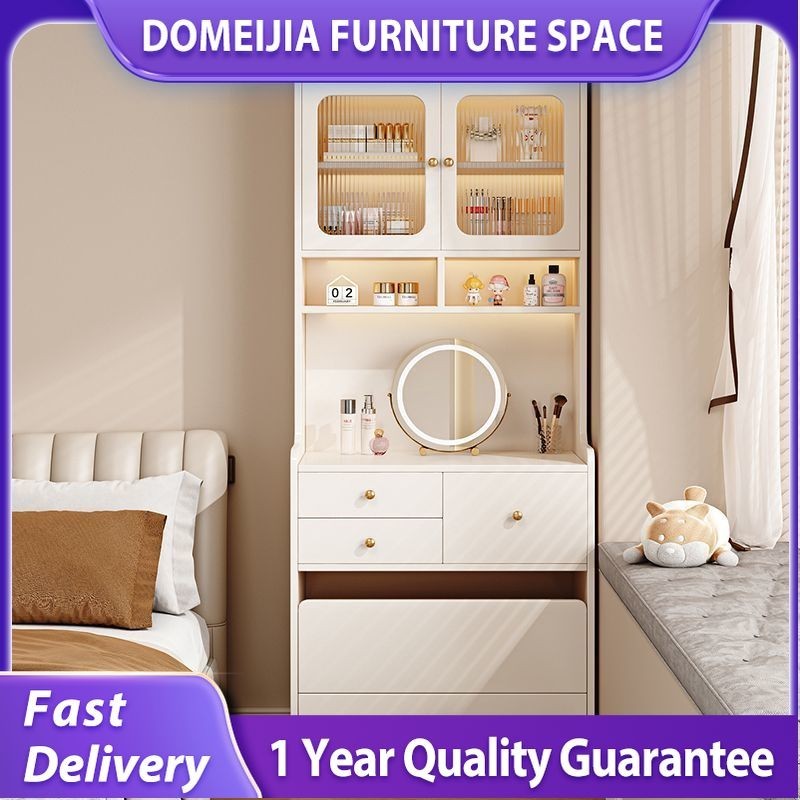 Solid wood dresser, household dressing table, integrated dressing table ...