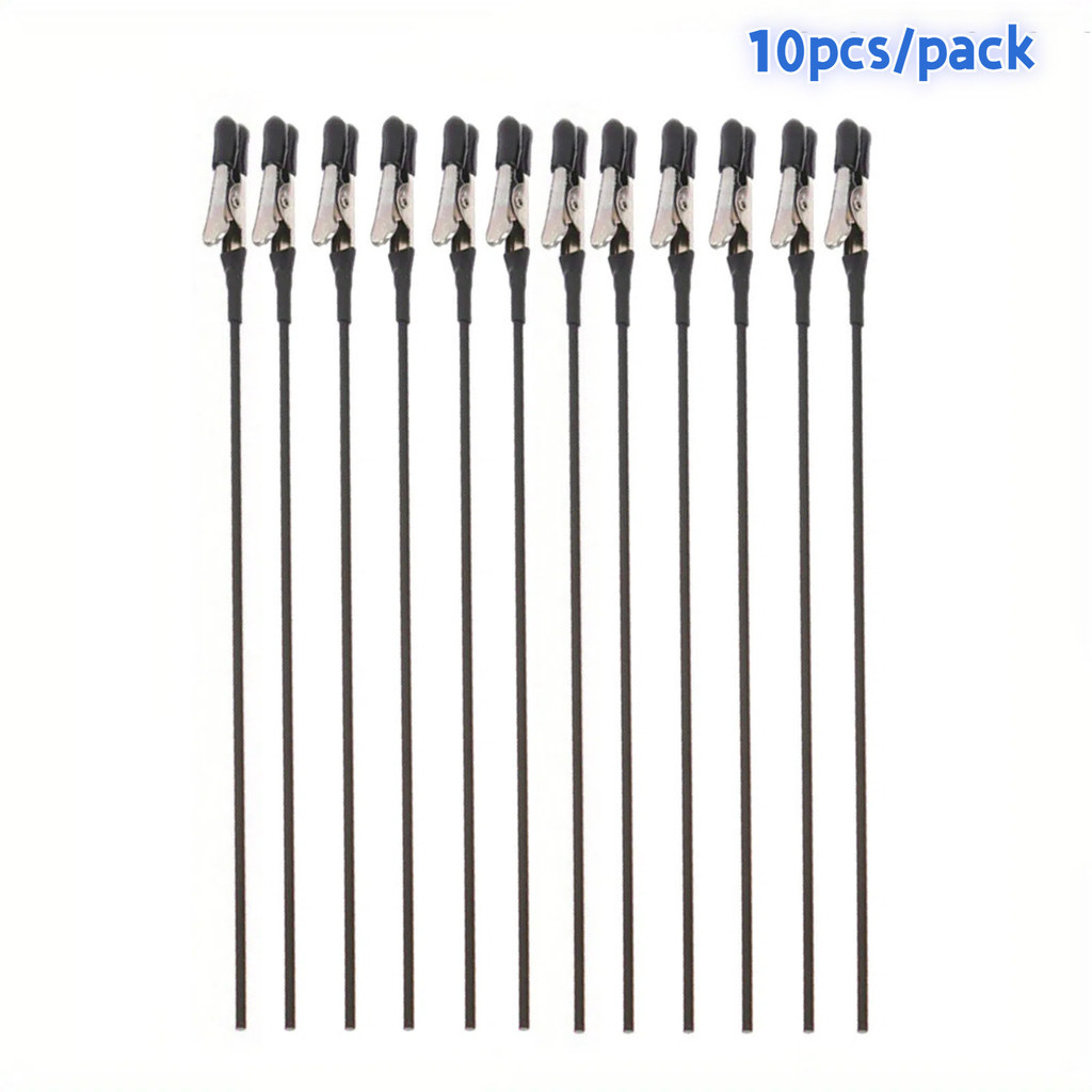 10pcs Metal Model Airbrush Painting Alligator Clip Stick with Rubber ...