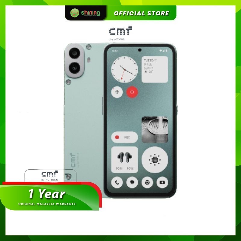 Nothing CMF Phone 1 (A015)( 8GB RAM 256GB ROM)(Light Green) | Shopee ...