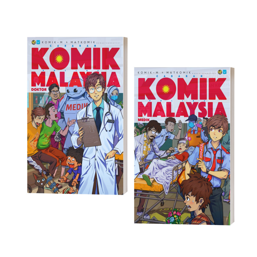 Buku Komik M Komik Cabaran Komik Online Malaysia (CKOM) DOKTOR MEDIK Malay Comic Books | Shopee ...