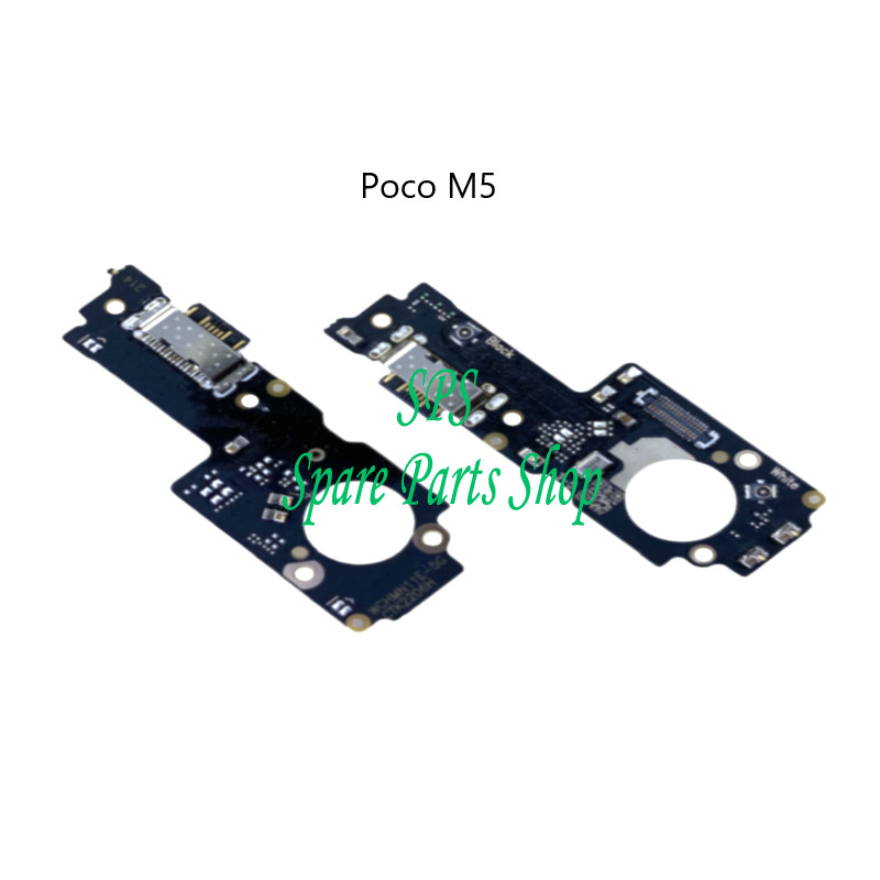 Xiaomo Poco M5 Charging Board USB Port Pin Mic Handfree Jack | Shopee ...