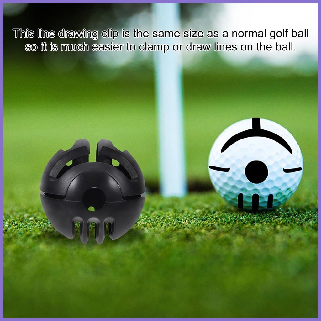 Lines Alignment for Golf Double-Sided Marker Stencil for Golf Golf Ball ...