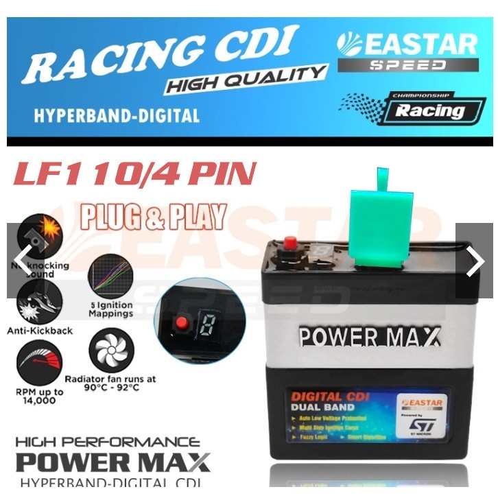 Showar Racing Cdi Lifan110 Battery Operated(4pin) | Shopee Malaysia