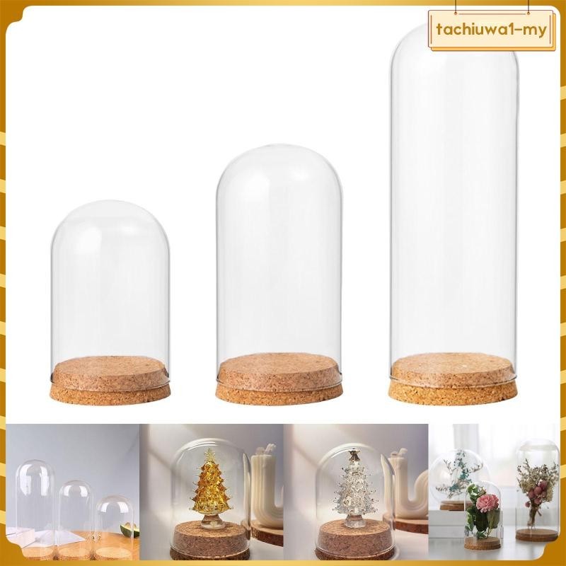 [TachiuwadcMY] Jar Bell Jar with Wooden Base Ornament Pedestals DIY ...
