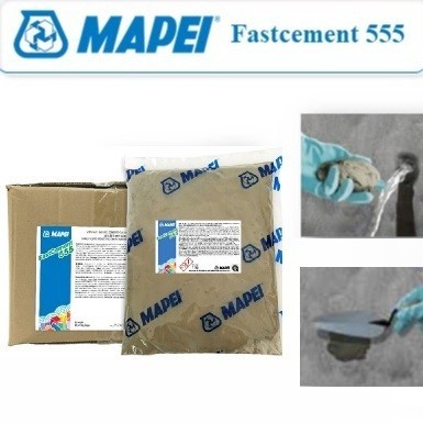 1KG MAPEI FastCement 555 Rapid Stopping Cementitious Mortar for ...