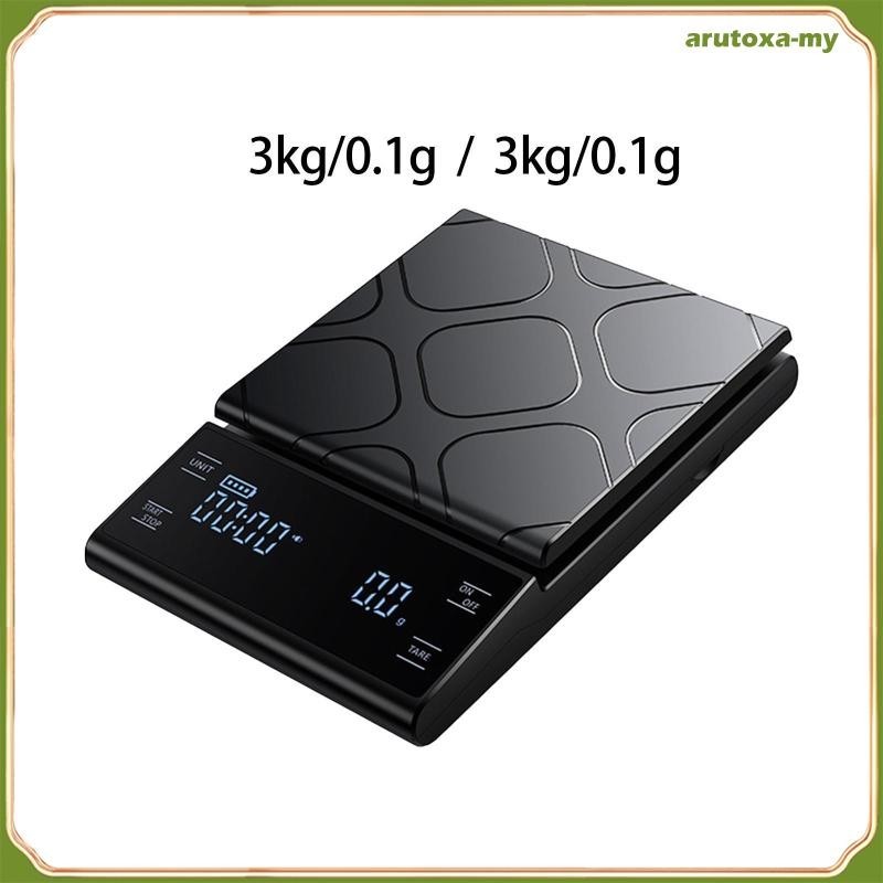 [ArutoxaMY] Mini Coffee Scale Italian Coffee Scale with Timer Veggie ...