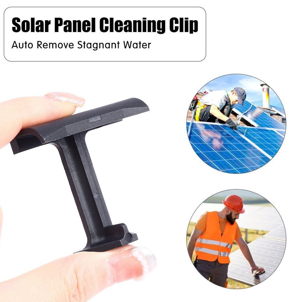 10 Pcs Solar Panel Water Drainage Clips PV Module Cleaning Clip For ...