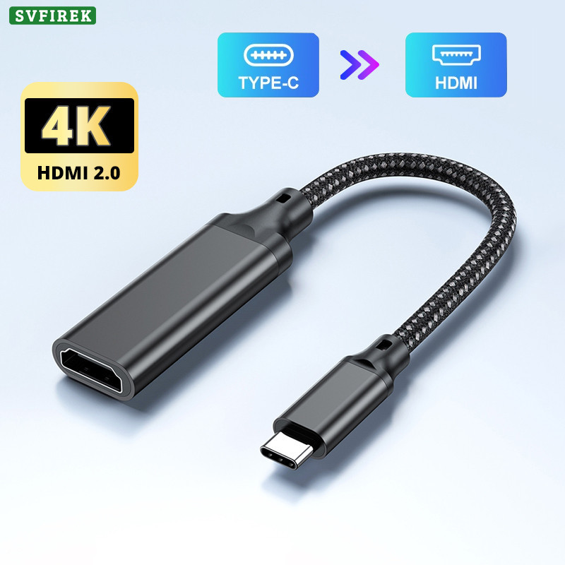 USB C To HDMI Cable 4K 30HZ Type C to HDMI Projection Cable Ultra High ...