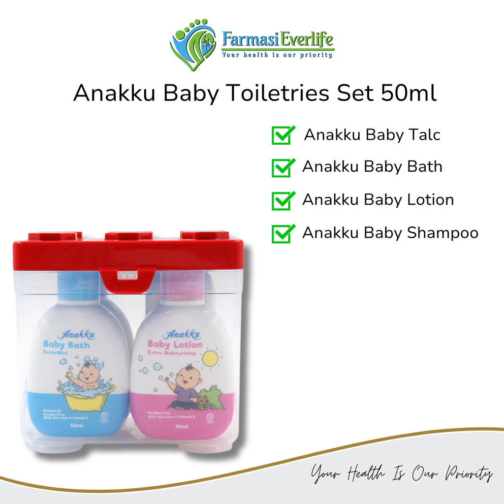 Anakku Toiletries Set | Mandian Bayi ( 1 SET BOX ) | Shopee Malaysia