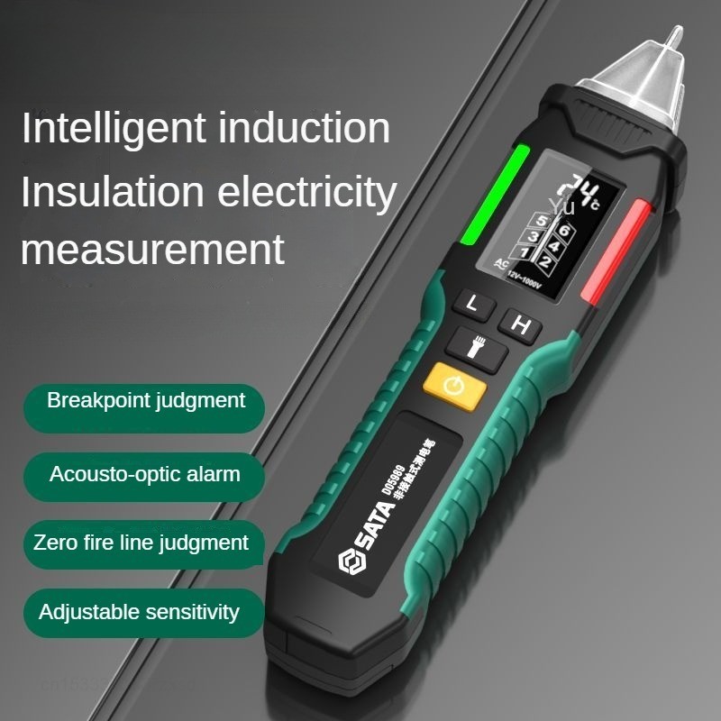 SATA Smart Electric Indicator Pen Non-Contract Cordless Induction ...