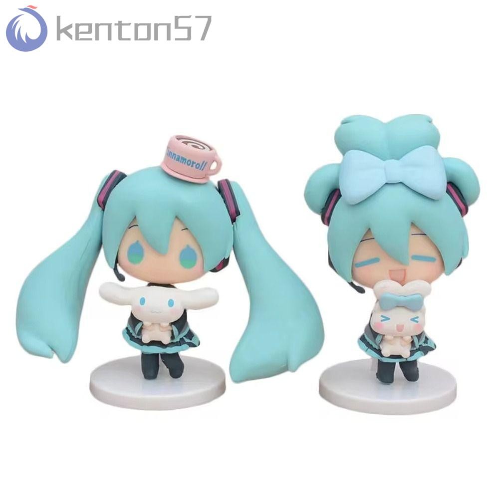 KENTON Hatsune Miku Anime Figurine, Collection Statue Cinnamoroll Bean ...