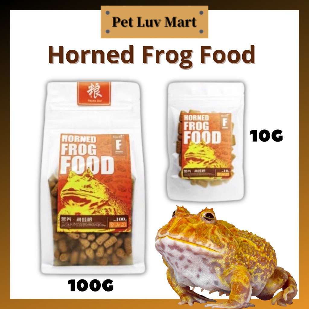 PETLUV Macfn Pacman Horned Frog Food Diet Makanan Katak 角蛙粮 角蛙饲料 ...