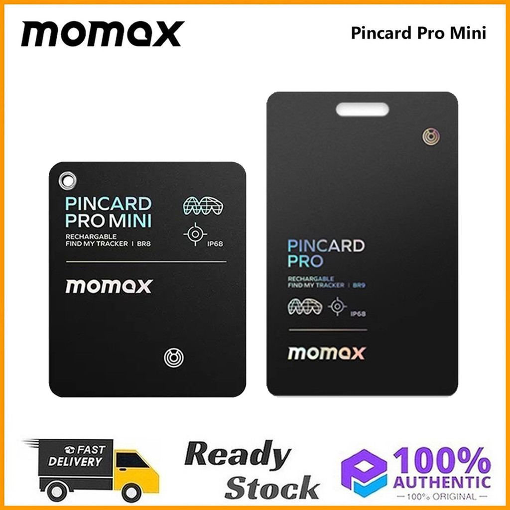Momax PinCard Pro Wireless Tracker Ultra-Slim & Lightweight Privacy and ...