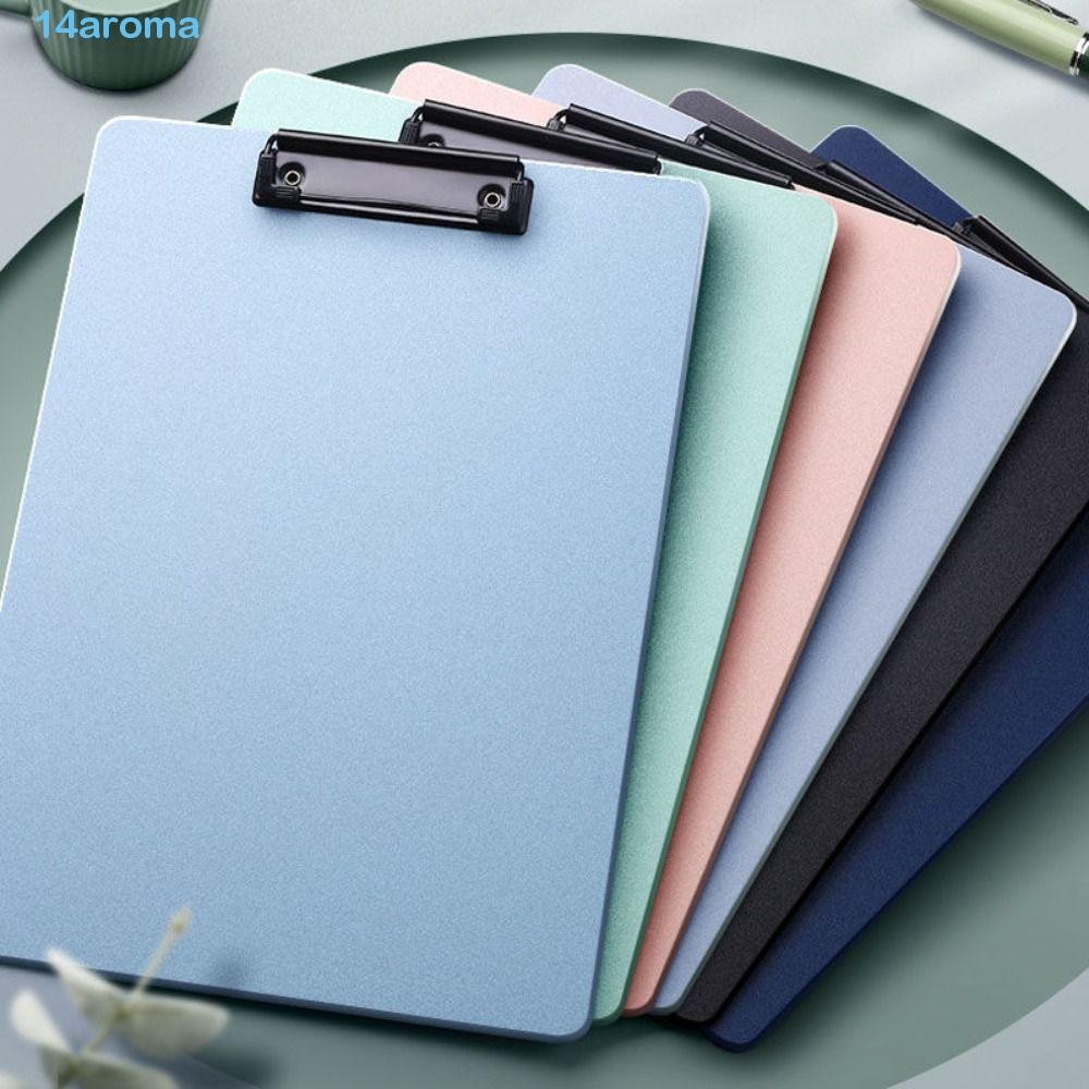 AROMA A4 File Folder, With Low Profile Gold Clip Writing Sheet Pad ...