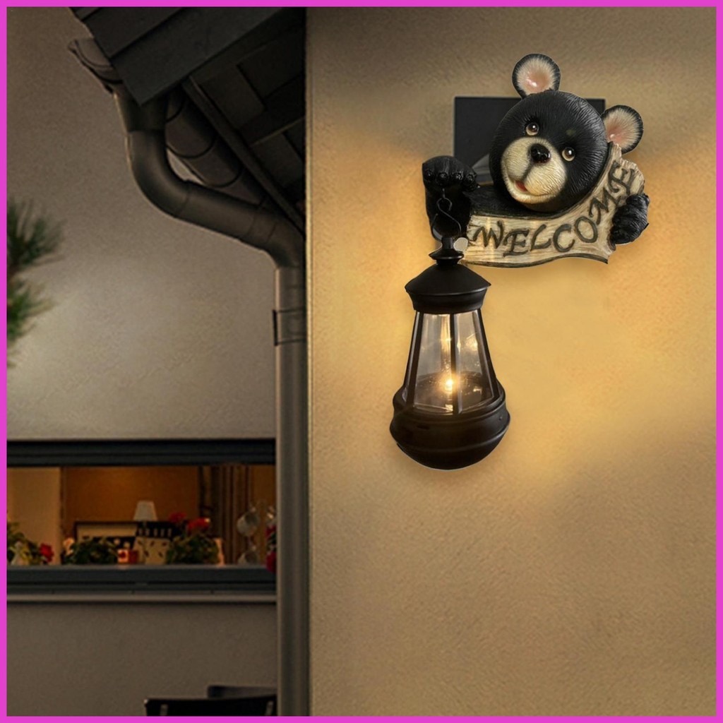 Solar Lights Outdoor Decorative Tree Decor Led Garden Light Welcome ...