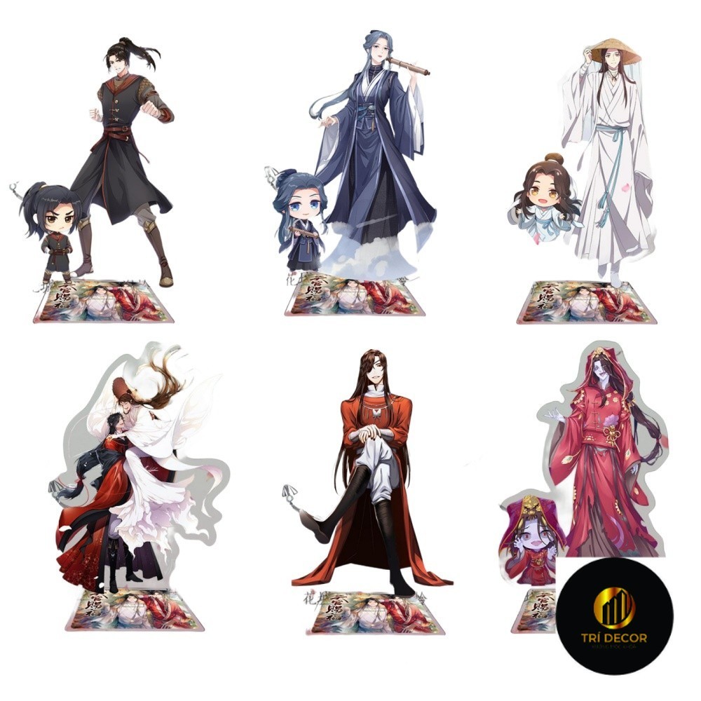 Keychain, Standee, Glass Painting BL Thien Quan Tu Phuc Hua Cheng Xie ...