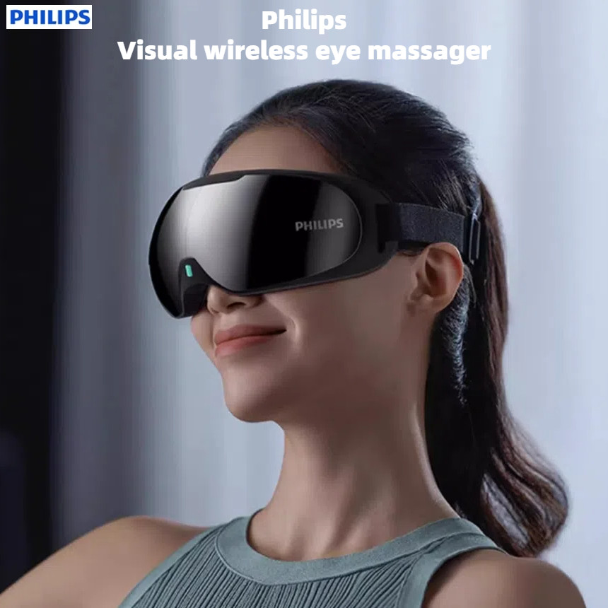 Philips Visual Wireless Eye Massager PPM3203E Foldable Portable Eye ...