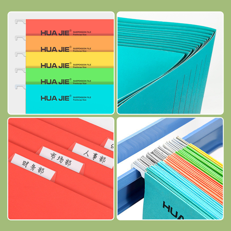 Come Paper Hanging Folder File Organizer A4 / FC Thickened Hanging File ...