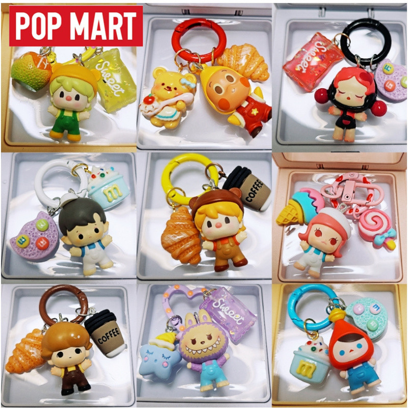 Pop Mart pop bean hug posture Series crybaby Pucky Molly dimoo labubu ...