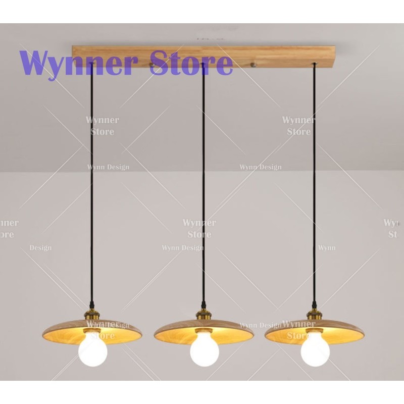 Designer Lighting Wood Hanging Lamp Long Table Lamp Muji Lamp Japandi ...