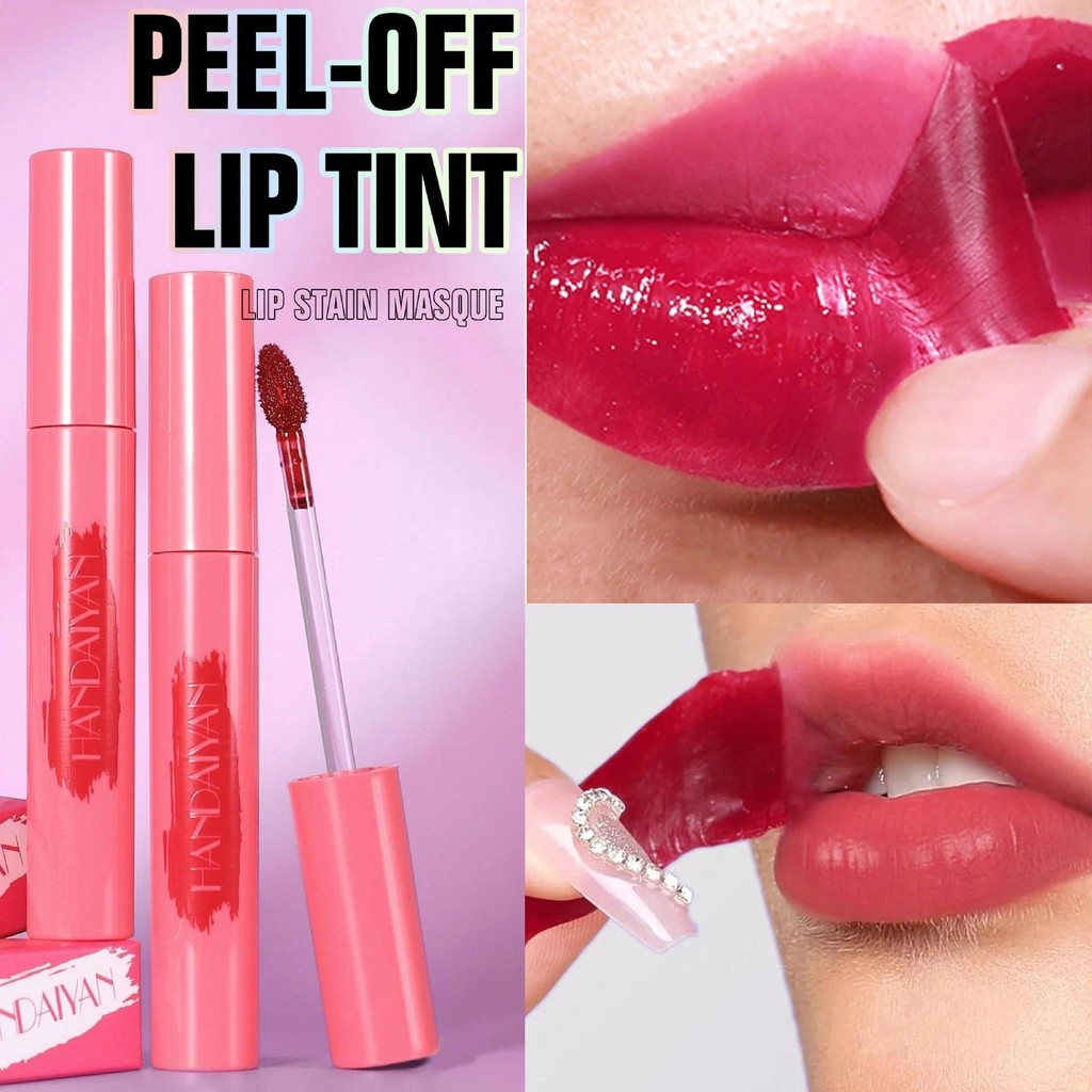 Waterproof Peel-off Lipgloss Matte Natural Mist Lip Tinted Long Lasting ...