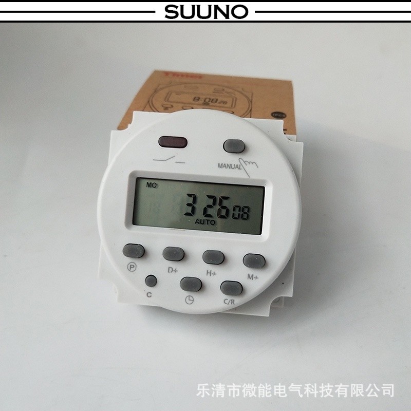 7 Days Timer Switch 5V 12V 24V 110V 220V CN101A Time Relay Automatic ...