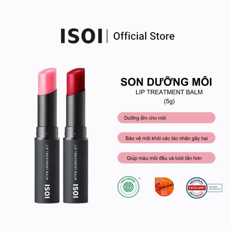 Isoi Bulgarian Rose Lip Treatment Balm, Genuine Lip Tightening Balm ...