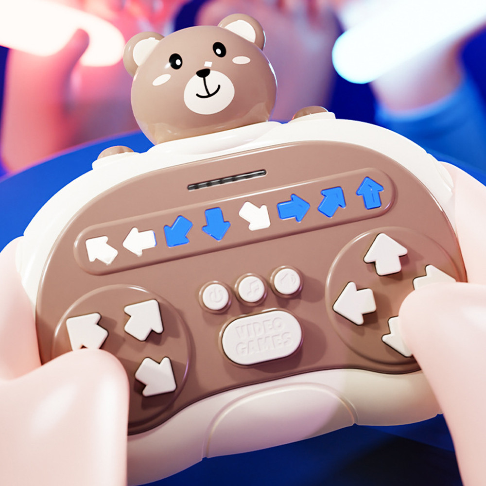 Rhythm Master Finger Dance Machine Toy Children's Educational Challenge Levels Game Training ...
