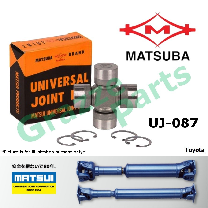 Matsuba Matsui Japan Universal Joint / U-Joint / Coupling UJ-087 for ...