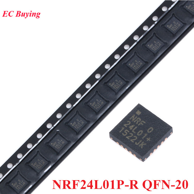 NRF24L01 NRF24L01P-R QFN-20 NRF24 NRF24L01P QFN20 Wireless Transceiver Chip New Original ...