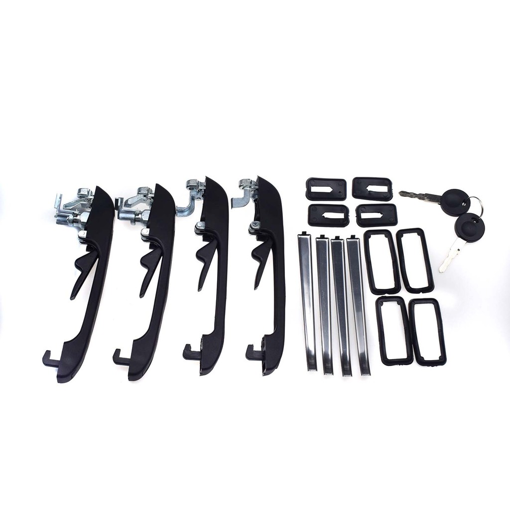 New Front / Rear Left / Right Exterior Door Handles Lock W/ Keys For VW ...