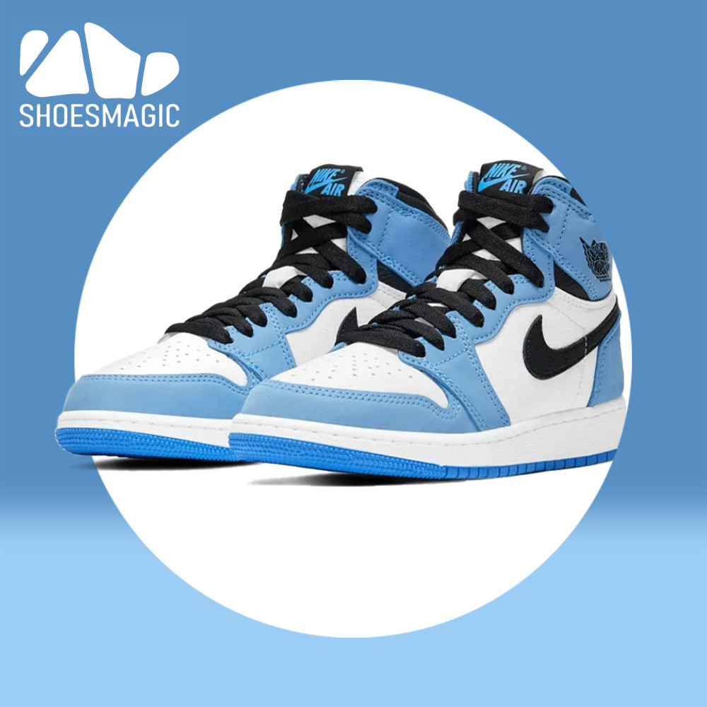 J1 High OG "University blue" Retro GS Basketball Vintage Shoes OEM ...