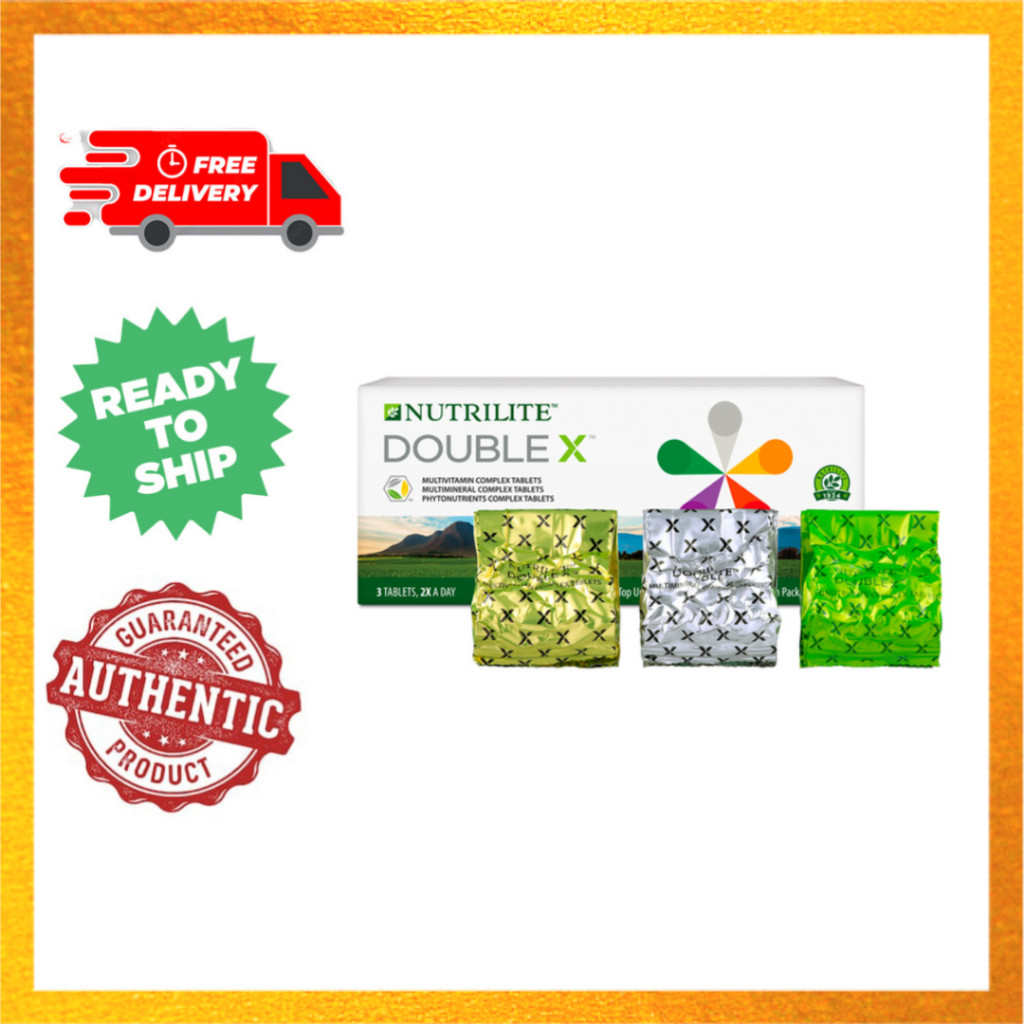 Amway Nutrilite DOUBLE X – Refill Pack 31-Day Supply (New) | Shopee ...