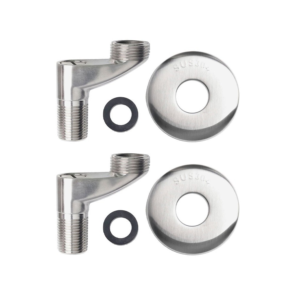 hot| Adjustable Angle Valve Replacement Shower Faucet Adapter Part ...