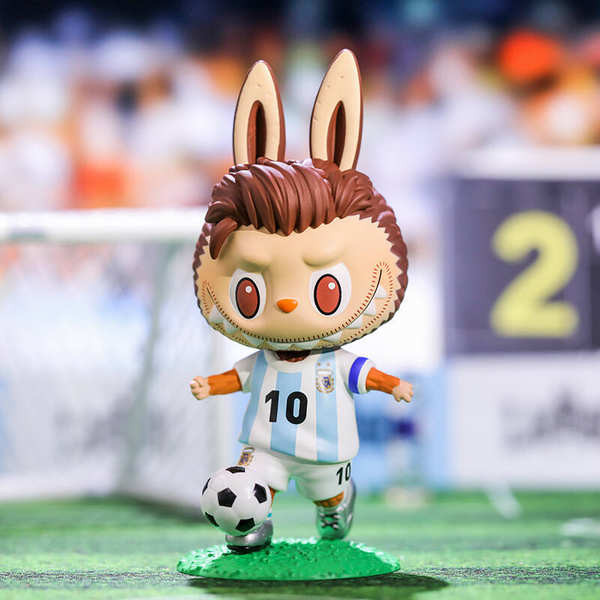 Genuine Free Shipping POPMART POPMART LABUBU Argentina National Team ...