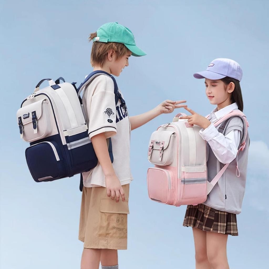 Sun Eight x Binbes Imperioz Ergonomic Spine Protection Primary School ...