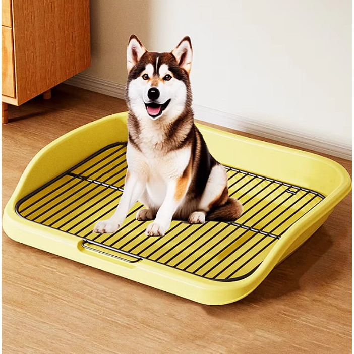 Dog Toilet Puppy Training Sand Litter Box Indoor Dog Toilet Stainless ...