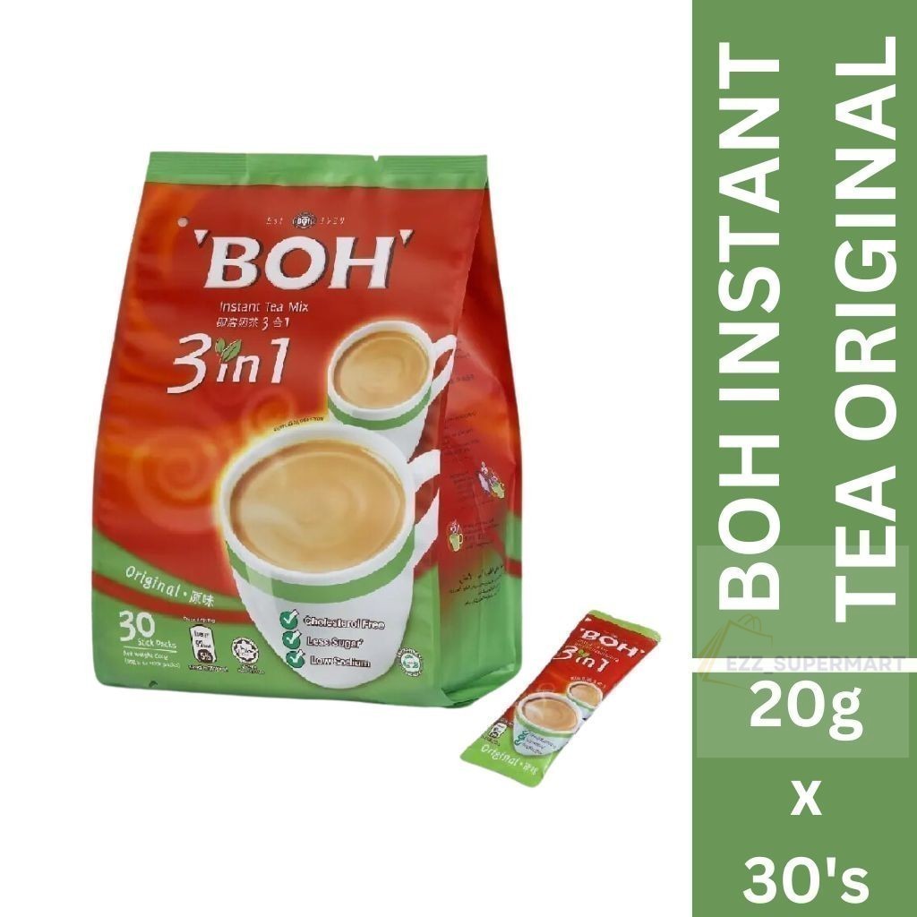 BOH 3in1 Instant Tea Mix Original (20g x 30's) | Shopee Malaysia