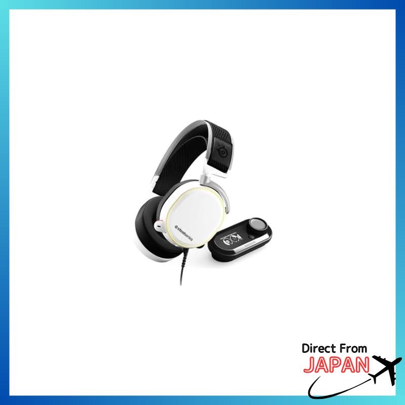 SteelSeries Gaming Headset Arctis Pro + Game DAC White Wired High-Res ...
