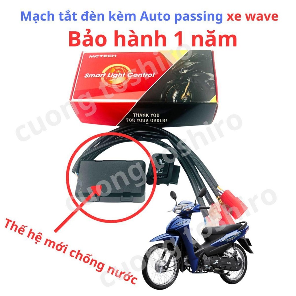 Wave a 110 car light off circuit with auto flashing passing switch ...