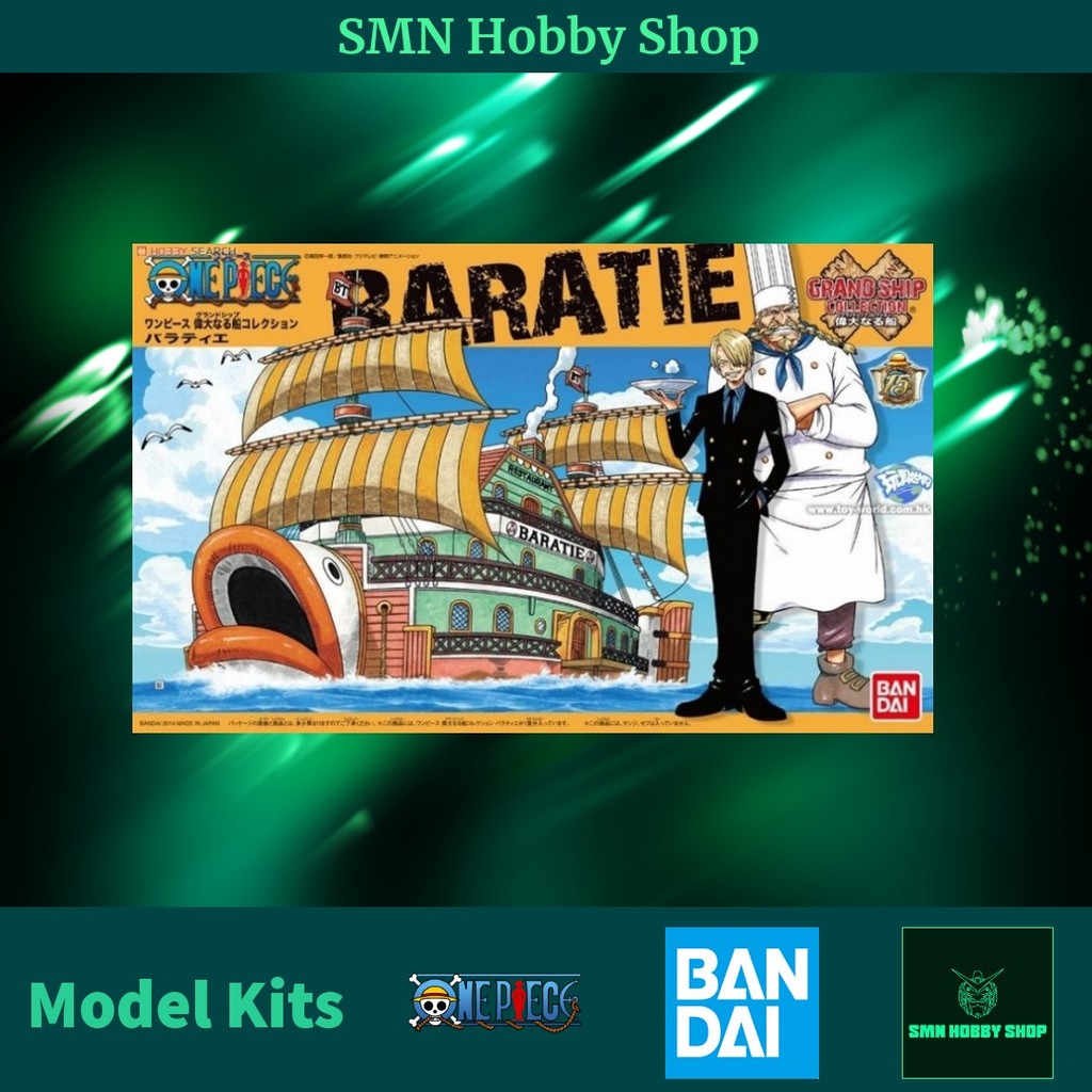 HG One Piece Grand Ship Collection Baratie 010 Model Kit [OP One Piece ...