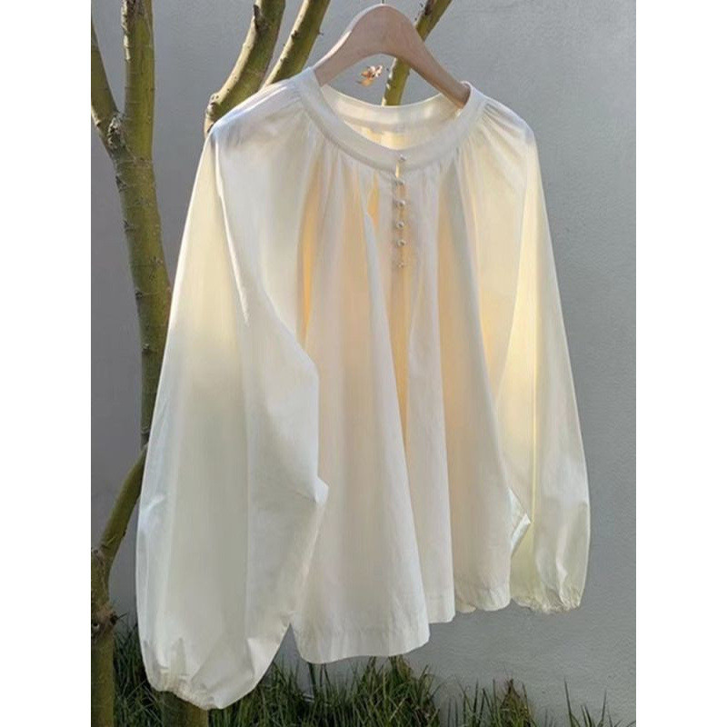 blouse cute korean style blouse korean style puff sleeve blouse Atasan ...